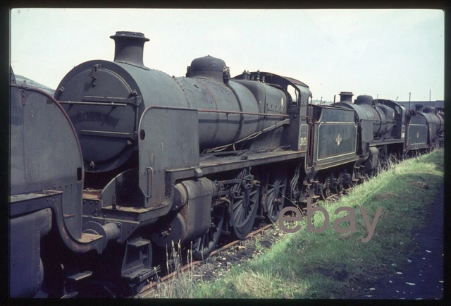 ORIGINAL 35MM SLIDE- ex SR 31625 at Woodhams, Barry scrapyard on 27.4. ...