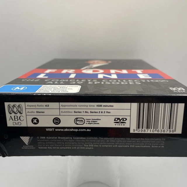 FRONTLINE : THE Complete Series 1-3 DVD Box Set Front Line Seasons 1 2 ...