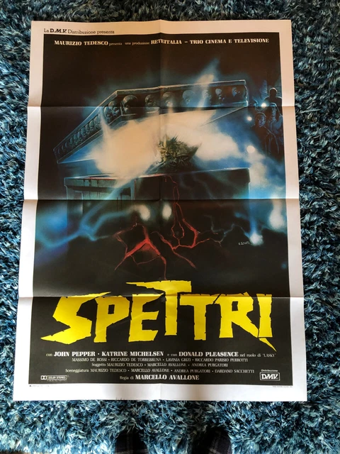 SPETTRI AKA SPECTRES (1987) Original IT 2F HORROR MOVIE POSTER Sciotti ...