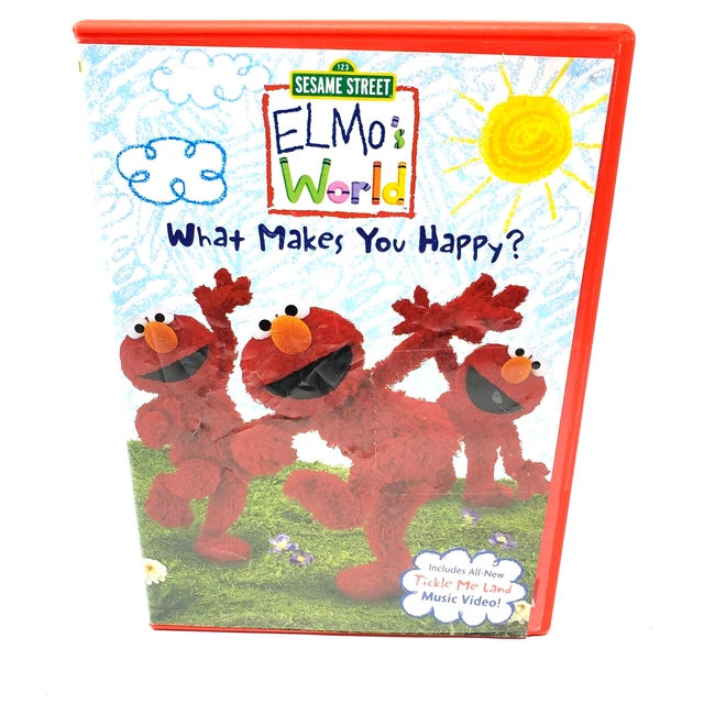 SESAME STREET - Elmos World: What Makes You Happy (DVD, 2007) ELMO NEW ...