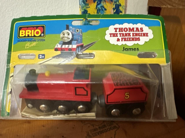 JAMES 1997 BRIO Thomas The Tank Engine & Friends Wooden Train UK ...