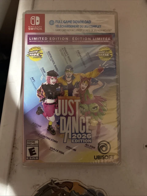 JUST DANCE 2026 LE Bilingual (Code-In-Box) - Nintendo Switch £21.99 ...