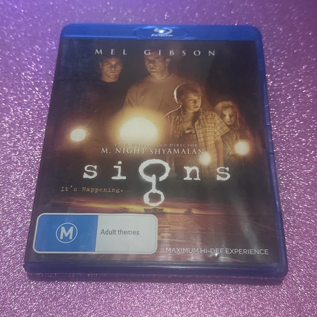 SIGNS - MOVIE Collection Blu Ray Region B $7.95 - PicClick AU