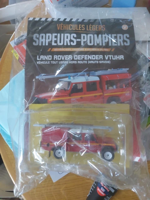 1/43 N°57 LAND ROVER DEFENDER VTUHR Véhicule Pompiers ( HAUTE-SAVOIE ...