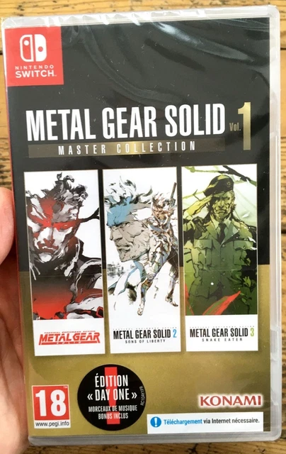 METAL GEAR SOLID Master Collection Vol. 1 Neuf Sous Blister Nintendo ...