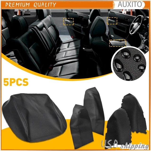 FOR 09-15 PILOT Honda Center Console& Front Rear Door Panels Cover ...