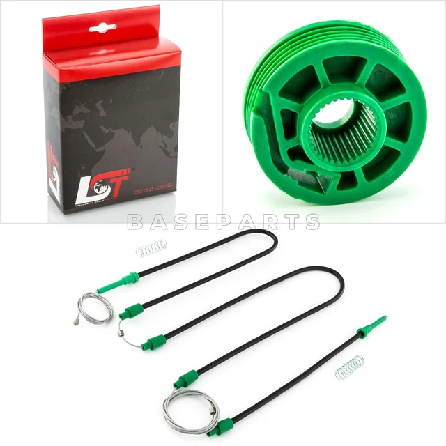 WINDOW REGULATOR REPAIR Kit Cable Front Right for Audi A4 B5 New £11.80 ...