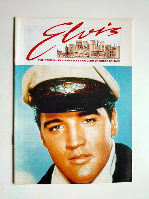 The Official Elvis Presley Fan Club Magazine Of Great Britain Oct Nov