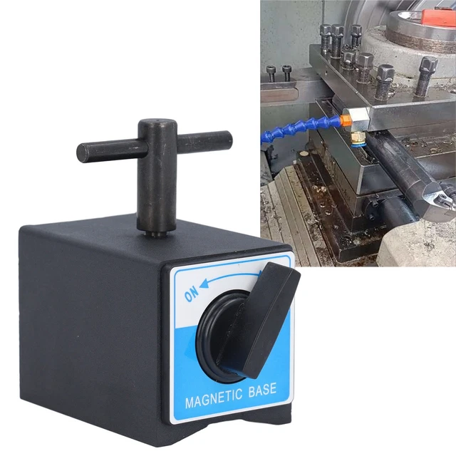 MAGNETIC BASE 100KG Suction Force M8 Thread Magnetic Base Holder With ...
