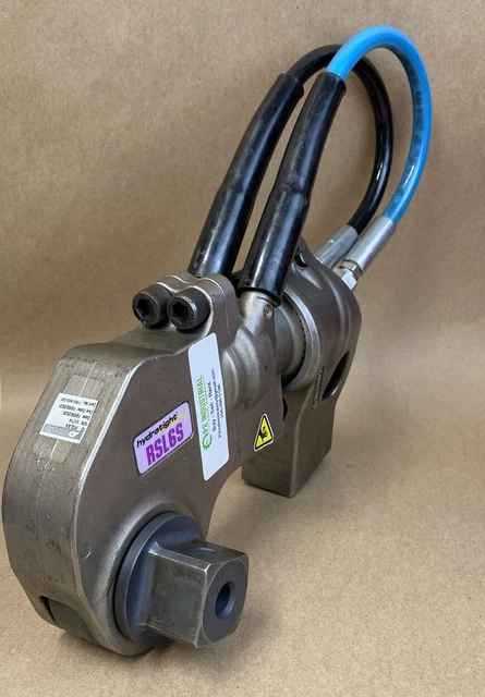 HYDRATIGHT RSL6A HYDRAULIC TORQUE WRENCH 1-1/2" Cal. 8/2020 Hytorc ...