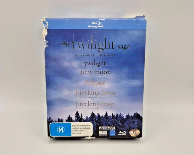 THE TWILIGHT SAGA Complete Collection 5 x Blu-Ray Movie Box Set Region B $41.95 - PicClick AU