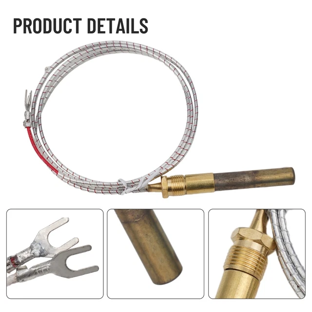 EASY INSTALLATION THERMOPILE Thermocouple for DIY Gas Fryer Repair $30. ...