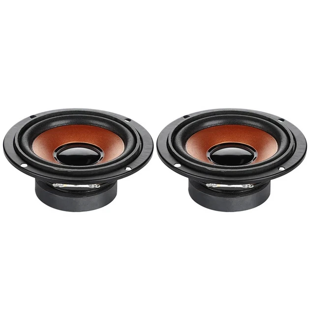 2PCS PORTABLE FULL Range Speakers 4 Ohm 3W Sound Music Theater ...