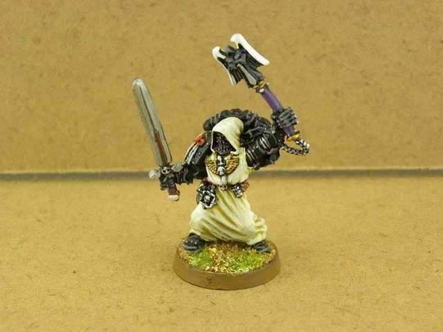 40K PAINTED DARK Angels Interrogator Chaplain Asmodai £19.99 - PicClick UK
