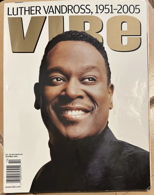 VIBE MAGAZINE - Remembering Luther Vandross - Collector's Edition ...