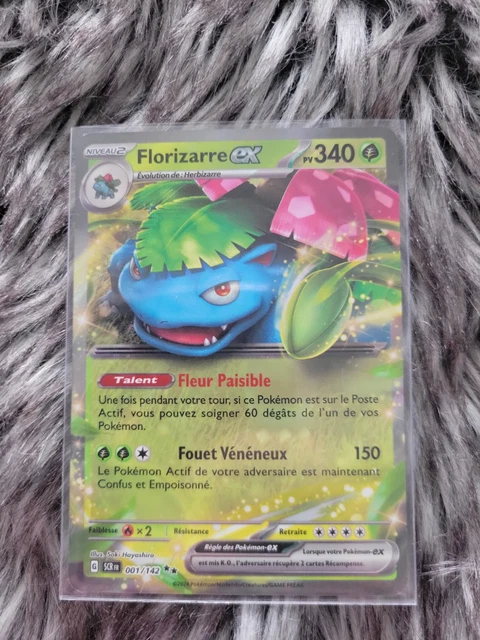 CARTE POKÉMON FLORIZARRE ex Couronne Stéllaire 001/142 EUR 5,00 ...
