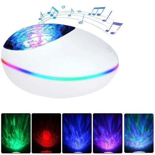 LED STARRY NIGHT Light Ceiling Projector Ocean Wave Party Baby Kids ...