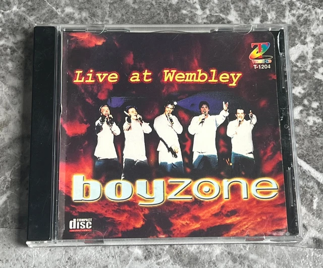 BOYZONE LIVE AT WEMBLEY (STADIUM) RARE VIDEO CD T-1204 VCD Irish boy ...