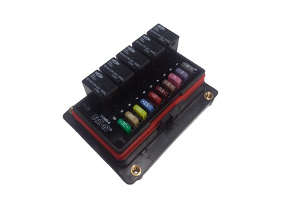 BUSSMANN RTMR 15305-4 Waterproof Fuse Relay Panel Box with Terminals ...