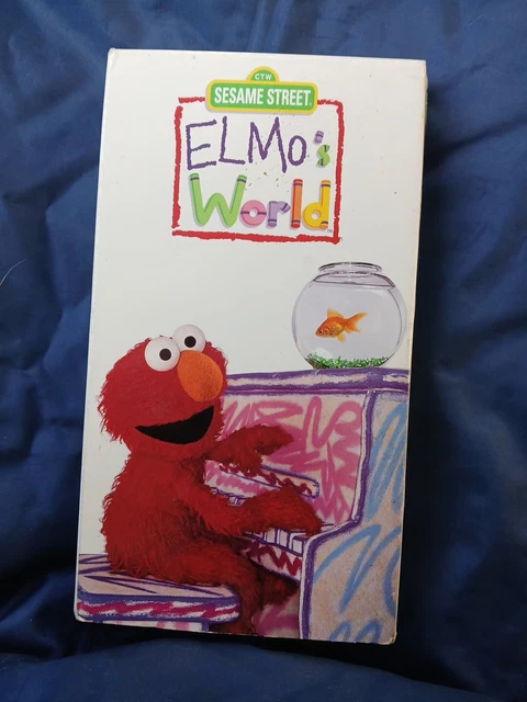 SESAME STREET ELMO'S World (VHS, 2000) - Children Kids Television TV £9 ...