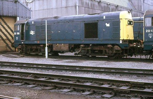 ORIGINAL 35MM colour slide of 20198 BR class 20 diesel loco £0.99 ...