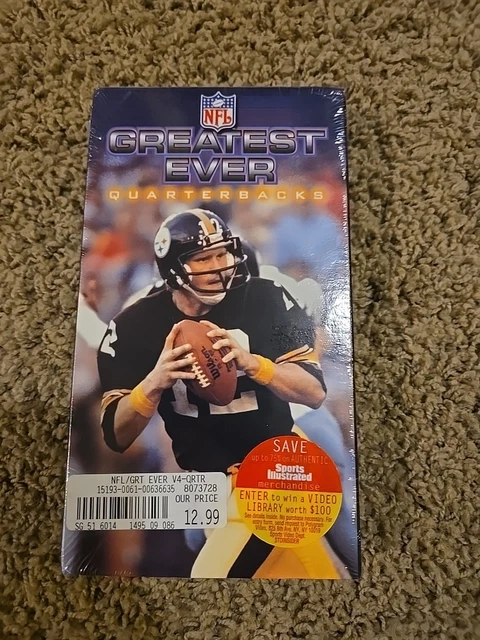 NFL GREATEST EVER Quarterbacks (VHS 1996) Aikman, Bradshaw, Montana ...