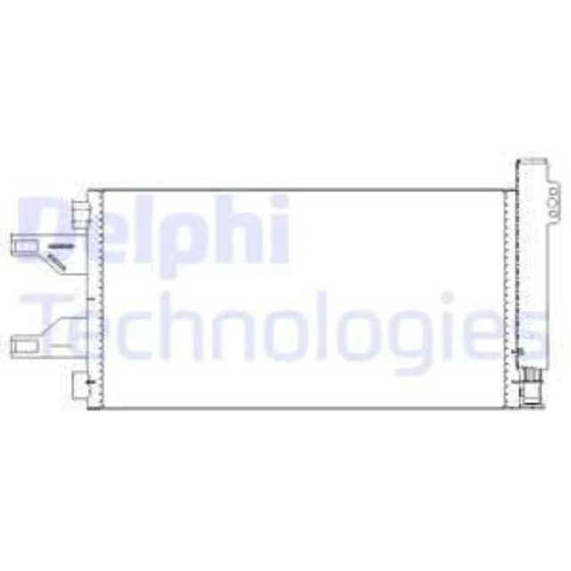 DELPHI RADIATORE CLIMA Con Essicatore per Fiat Ducato Pritsche/Telaio ...