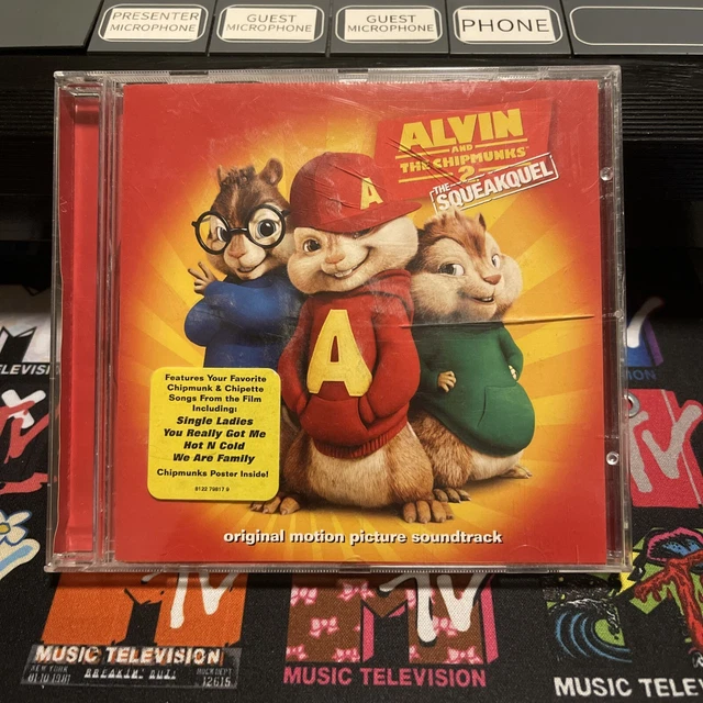 ALVIN AND THE Chipmunks: the Squeakquel by Original Soundtrack (CD ...