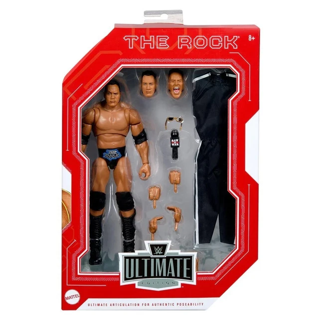 2023 WWE MATTEL Ultimate Edition Legends The Rock EUR 66,91 - PicClick FR
