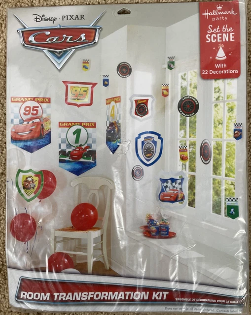 HALLMARK DISNEY PIXAR Cars "Set the Scene" 22-piece Birthday Party ...