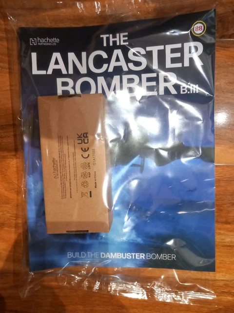 HACHETTE BUILD THE Lancaster Bomber Model,#88, Scale 1:32,Create,Build ...