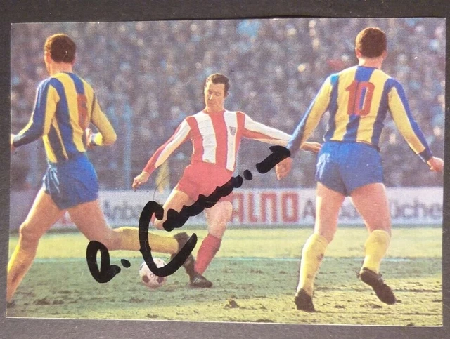 FRANZ BECKENBAUER WM 1966 Original Autogramm Poly Bild #7 EUR 8,99 ...