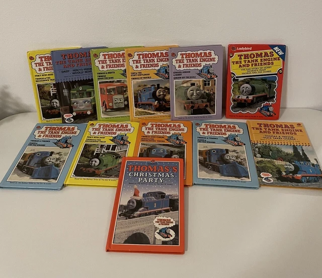 LADYBIRD VINTAGE THOMAS The Tank Engine Book Bundle X12, Inc Some 1st ...