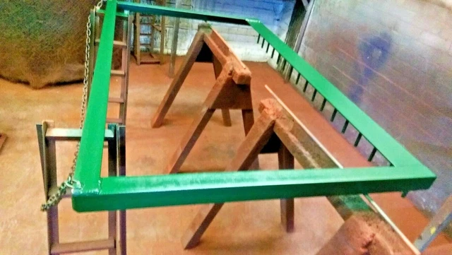 RAKE DRAG HARROW PADDOCK Ground Farm Horse Arena Leveler Manege Grader ...