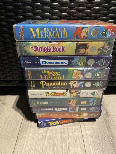 BUNDLE DISNEY CLASSICS VHS Videos 10x Children’s Kids £9.99 - PicClick UK