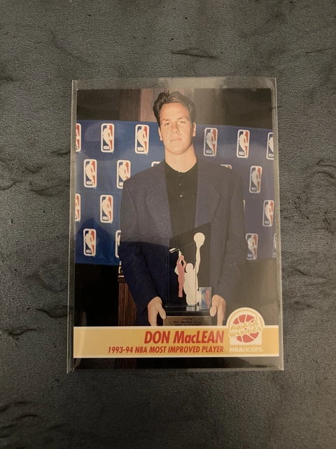 1994-95 SKYBOX NBA Hoops Award Lauréat Don MacLean Washington Bullets ...