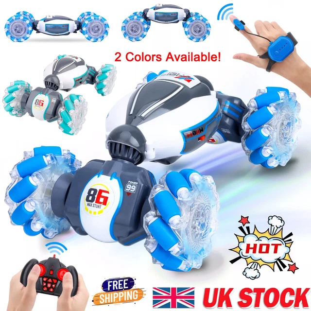 4WD HAND GESTURE Sensing 360° RC Stunt Car Off-Road Remote Control ...