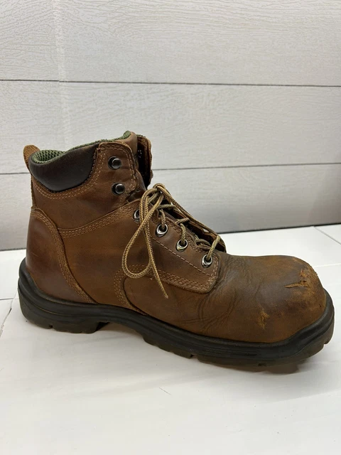 RED WING 2235 King Toe 6” Safety Toe Leather Work Boots Men’s Size 9.5 ...