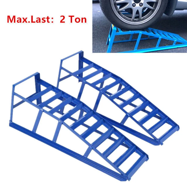 2X RAMPA DI accesso auto rampa binario di accesso rampa veicolo ...