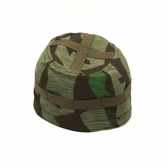 WW2 GERMAN WWII Fallschirmjager Paratrooper M38 Helmet Cover Cap ...