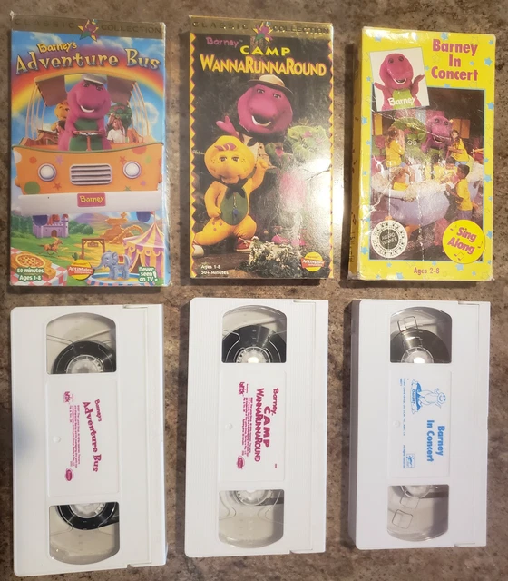 LOT OF 3 Barney and Friends VHS Tapes £11.68 - PicClick UK
