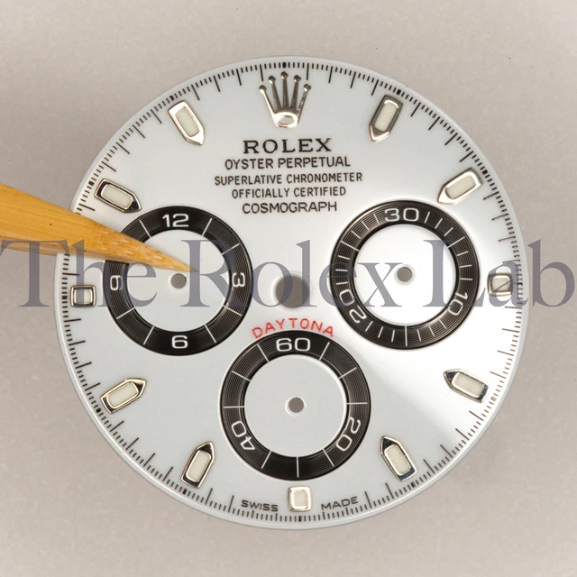 ROLEX DAYTONA 116500 LN FULL Replacement Dial 116520 Panda (parts ...