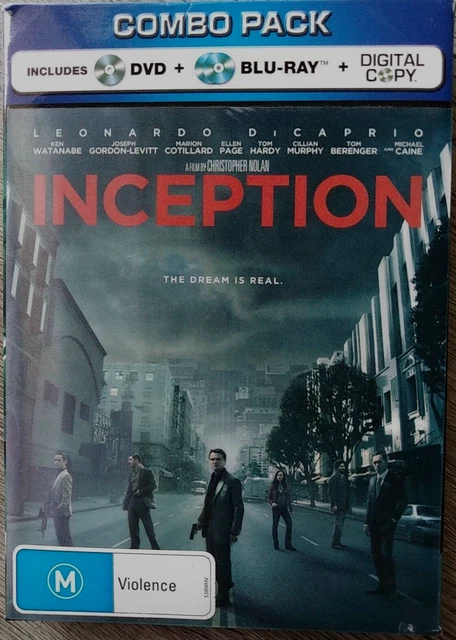 INCEPTION BLU-RAY+DVD+DIGITAL 4-DISC Lenticular Set With RARE MiniComic ...