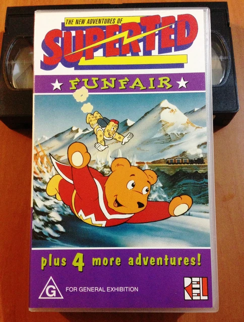 THE NEW ADVENTURES Of Superted - Fun Fair Vhs $19.95 - PicClick AU