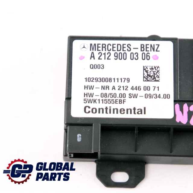 MERCEDES W212 FUEL Pump Module Control Unit A2129000306 £14.99 ...