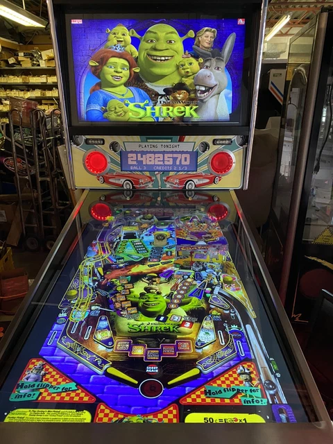 VIRTUAL PINBALL 4K Screen WITH FULL FORCE FEEDBACK FUNCTION $9,999.00 ...