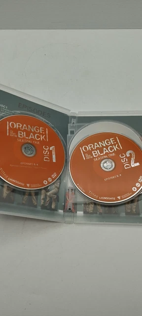 ORANGE IS THE New Black (DVD, 2014, 4-Disc Set) Season 1 $5.00 ...