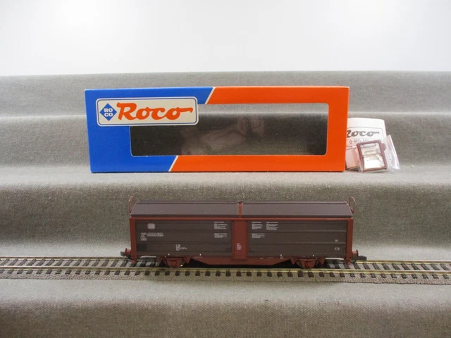 ROCO SPUR H0 47423 Güterwagen Schiebewandwagen der DB in OVP EUR 19,90 ...