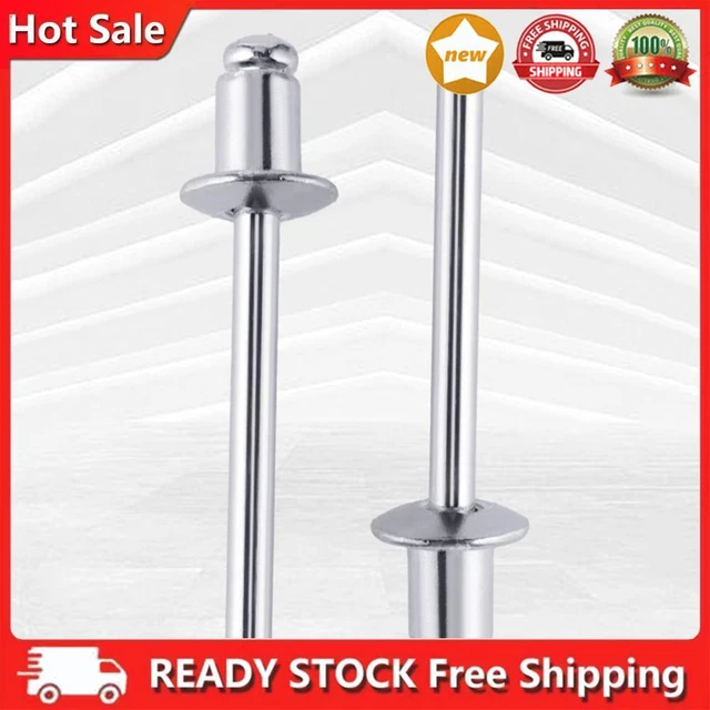 50PCS OPEN END Rivets Aluminum Hollow Blind Rivets Lightweight Tools (3 ...