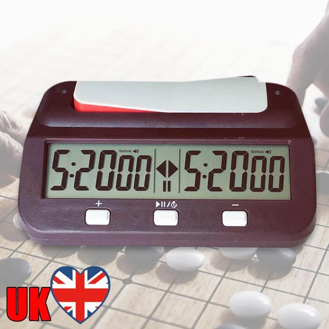 BOARD GAME STOPWATCH Battery Powered Stopwatch Board Clock for Training ...